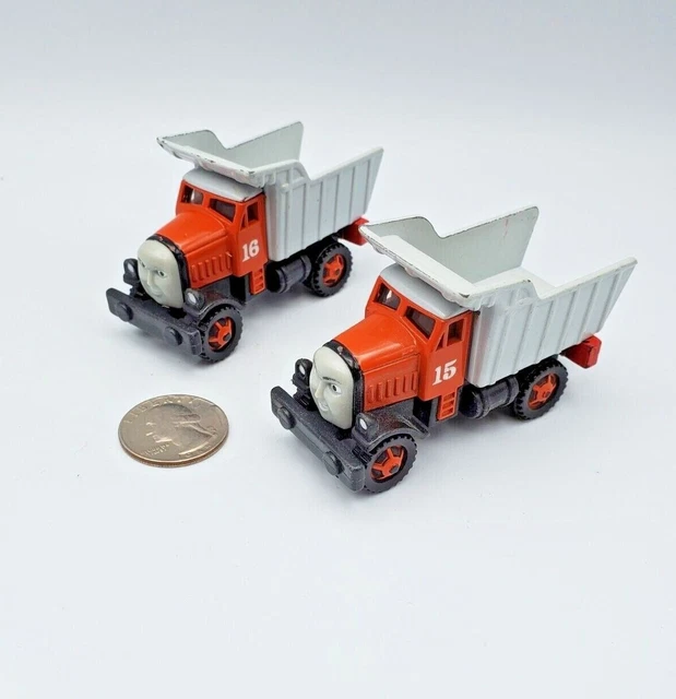 THOMAS FRIENDS TAKE n Play Along Train Tank Diecast Metal Max & Monty ...