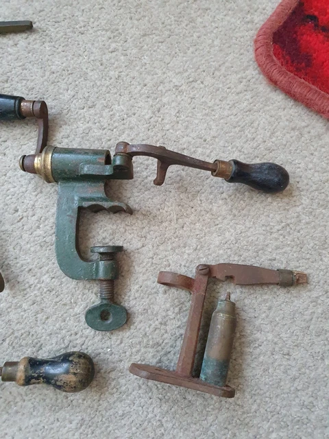 ANTIQUE SHOTGUN RELOADER Tools & Decappers Etc Job Lot £83.89 - PicClick UK