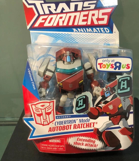 TRANSFORMERS ANIMATED CYBERTRON Mode Autobot Ratchet Deluxe Hasbro 2008 ... TRANSFORMERS ANIMATED CYBERTRON Mode Autobot Ratchet Deluxe Hasbro 2008 ...