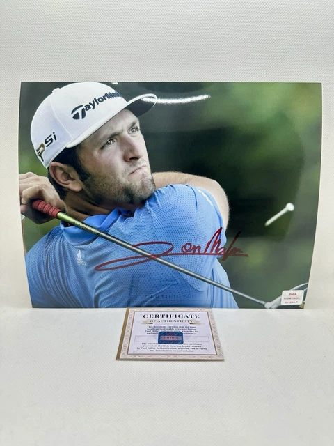 JON RAHM GOLF Pga Major Us Open Hand Signed Autograph 8X10 Coa EUR 9,90 ...