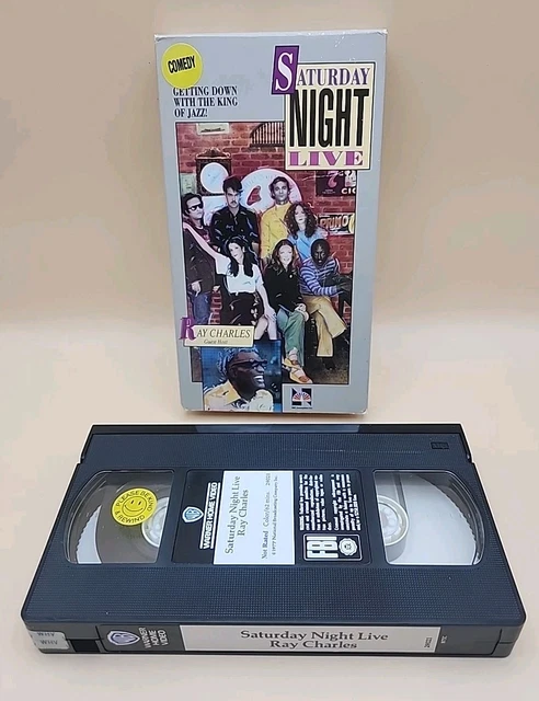 SATURDAY NIGHT LIVE VHS Guest Host Ray Charles Warner SNL Video £9.54 ...