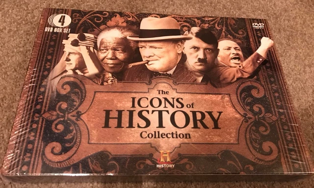 THE ICONS OF History Collection 4 DVD Boxset - Brand New & Sealed £4.99 ...