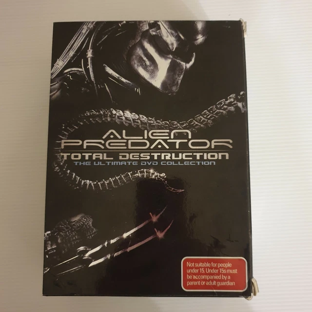 ALIEN AND PREDATOR Total destruction The Ultimate DVD collection Region ...