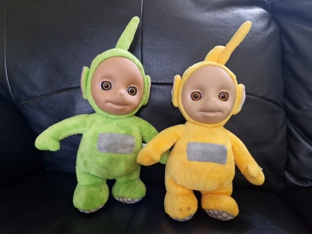 TELETUBBIES DIPSY IN Green & Lala In Yellow Talking Plushies £11.12 ...