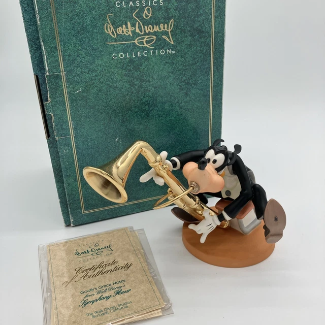 WDCC SYMPHONY HOUR Goofy "Goofy's Grace Notes in original box with COA ...