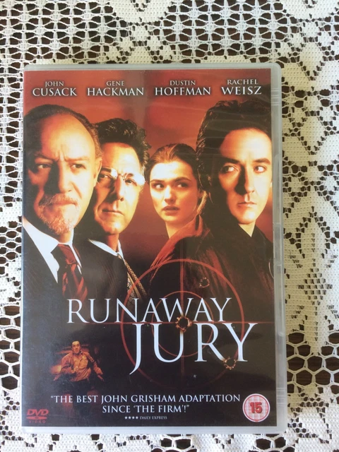 RUNAWAY JURY - (Dvd) Gene Hackman - Dustin Hoffman - Legal Thriller £2. ...