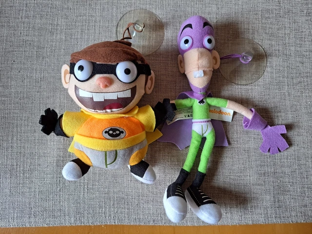 NICKELODEON FANBOY AND Chum Chum Plush 2012 - Quiron Hanging Toy Set £ ...