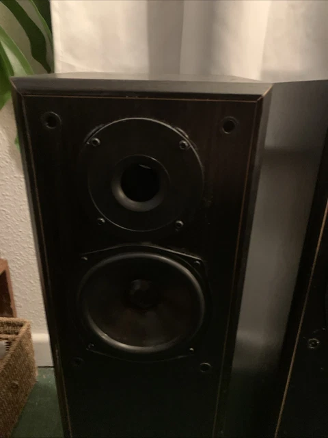 GALE MODEL 4 Floorstander Speakers Black £31.90 - PicClick UK