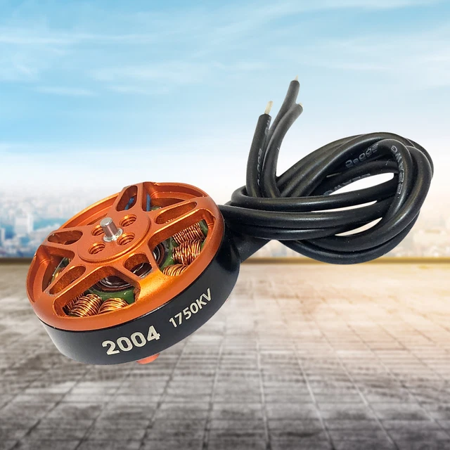 CARBON BRUSHLESS MOTOR 1750KV 3000KV Micro Motor 4-6S Lipo 1.5mm Axle ...