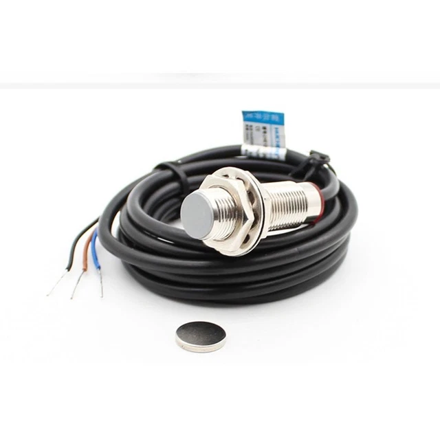 BLACK NPN HALL Sensor 3-Wire Magnetic Attractor New Magnetic Proximity ...