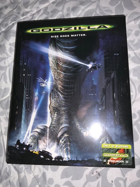BLUFANS ESCLUSIVA GODZILLA 1998 Blu Ray Steelbook * Slip Completo EUR 113,79 - PicClick IT