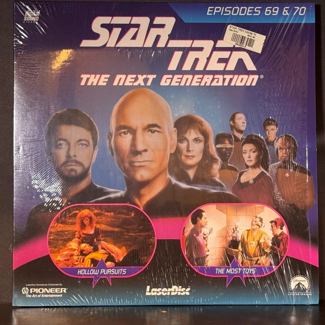 STAR TREK: THE Next Generation LaserDisc Episodes 69 & 70 Season 3 £5. ...