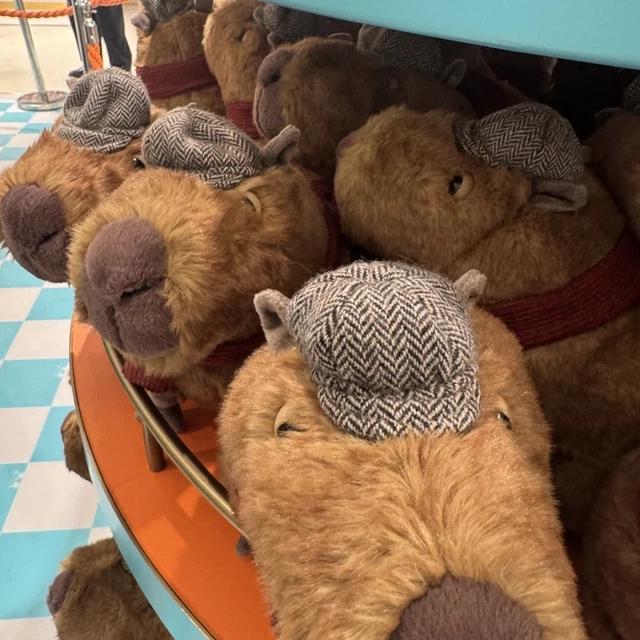 JELLYCAT CAPYBARA SELFRIDGES exclusive plush toy limited edition NEW！ £46.77 - PicClick UK