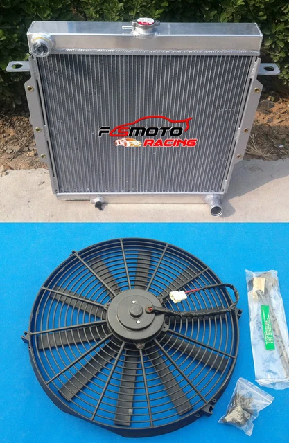 FOR TOYOTA LAND Cruiser Landcruiser 75 Serie HZJ75 Aluminum Radiator ...
