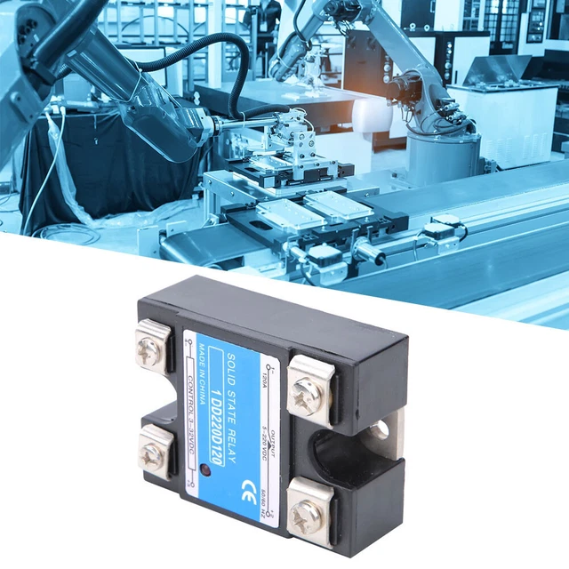 120a Solid State Relay Dc Dc Ssr Input 3 32vdc Load 5 220vdc Control