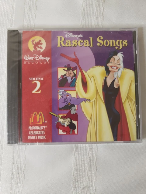 WALT DISNEY RECORDS & McDonald's Disney's Rascal Songs Volume 2 1996 ...