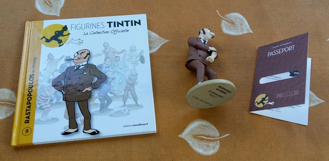 FIGURINE TINTIN COLLECTION Officielle - N° 9 Rastapopoulos au tatouage ...