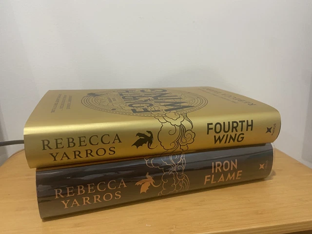 FOURTH WING AND Iron Flame by Rebecca Yarros ANZ Special Edition ...