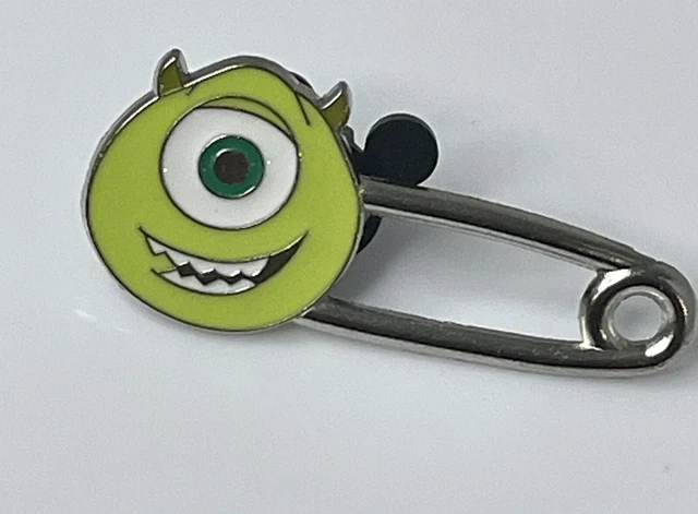 DISNEY MONSTERS INC University Safety Pin Mike Wazowski HKDL Parks Pin ...