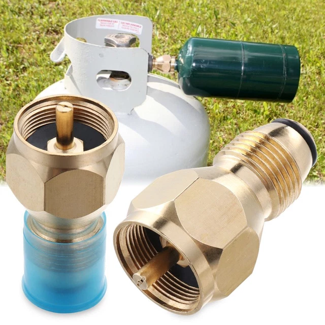 TANK COUPLER GAS Refill Adapter Propane Adapter Pressure Reducing Valve ...