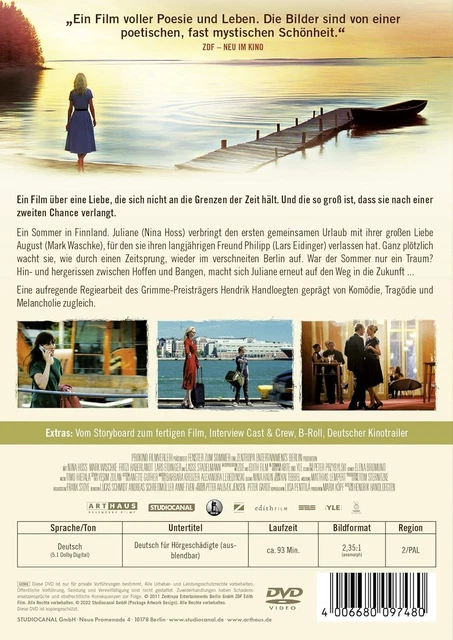 FENSTER ZUM SOMMER (DVD) Hoss Nina Haberlandt Fritzi Waschke Mark ...