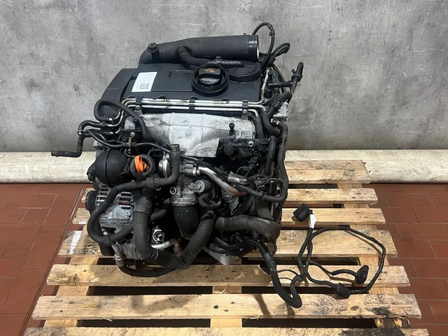 AUDI A3 8P 2.0 TDI BKD Komplettmotor Motor mit Anbauteilen Turbo ...