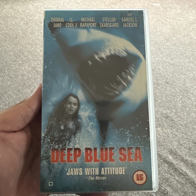 DEEP BLUE SEA VHS Video Tape £3.44 - PicClick UK