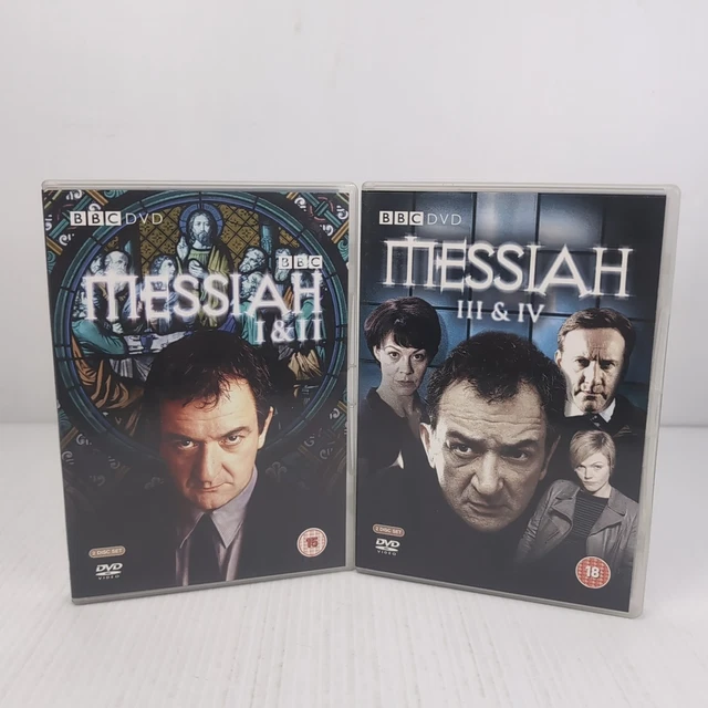 MESSIAH PART I - IV (1-4) TV Sereis. 4-Disc Set Region 4 PAL UK BBC ...