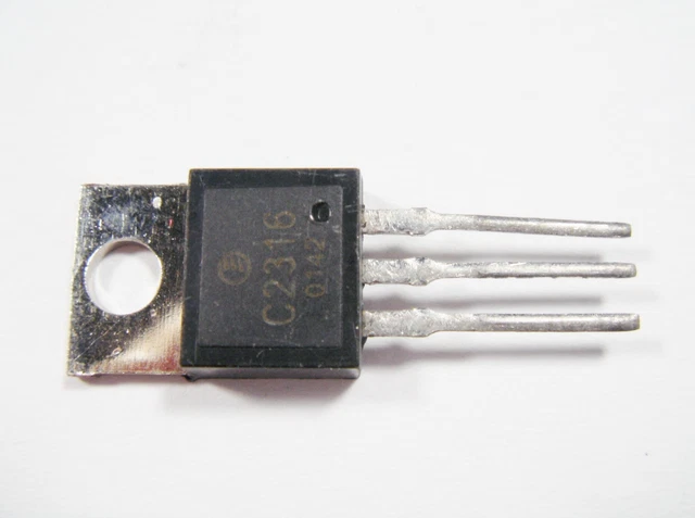 2SC2316 TO220 NPN 6A 80V 50W Transistor #1-1151 £4.60 - PicClick UK