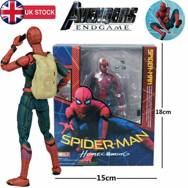 MARVEL SPIDERMAN HOMECOMING PVC Model Toys Spider-Man Collect Kids ...