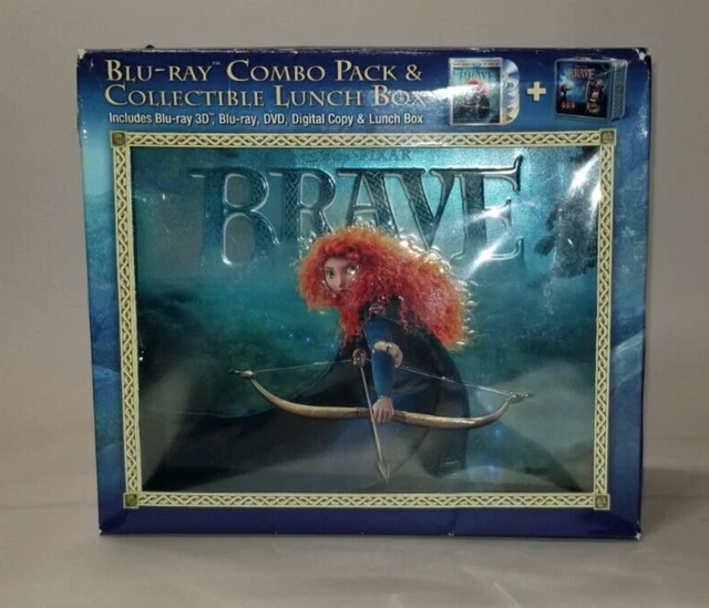 DISNEY PIXAR BRAVE 3D Blu-Ray Combo Pack -5 Disc Set w/ Lunchbox £30.20 ...