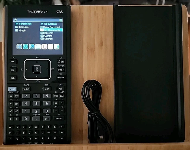 TEXAS INSTRUMENTS TI-NSPIRE CX II CAS Graphing Calculator W Cable $160. ...