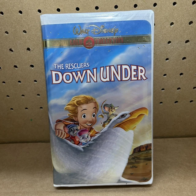THE RESCUERS DOWN Under (VHS, 2000, Gold Collection Edition) Clamshell ...