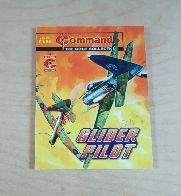 COMMANDO COMIC~GLIDER PILOT (4493) 50 Years 1962-2012 (The Gold ...