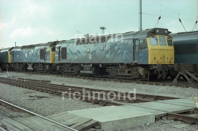 BRITISH RAIL CLASS 25 25139 35mm Colour Negative RN407 £2.99 - PicClick UK