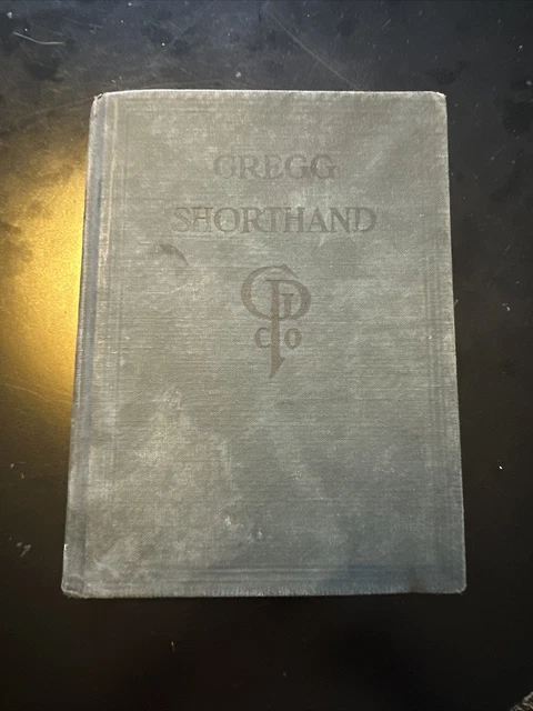 GREGG SHORTHAND A light-line phonography for the Million, 1919 EUR 9,71 ...