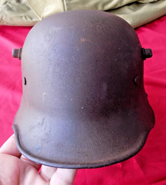 ORIGINAL IMPERIAL GERMAN Wwi Stahlhelm Steel Combat Helmet Relic EUR ...