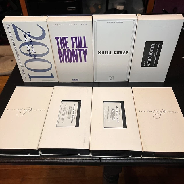 8 VHS LOT - For Your Consideration FYC Screener - Rare OOP £28.20 ...