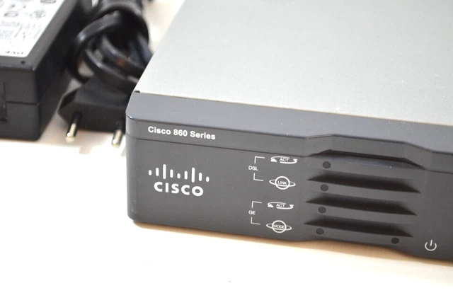 CISCO 860 SERIES 867VAE-K9 Integrated Services Router mit Netzteil EUR ...