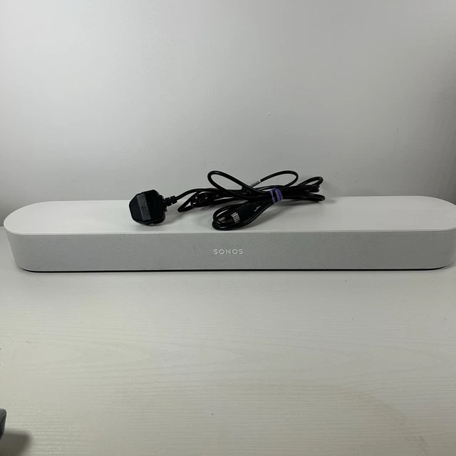 SONOS BEAM GEN 1 Smart Soundbar - White - Compatible with Alexa Airplay ...