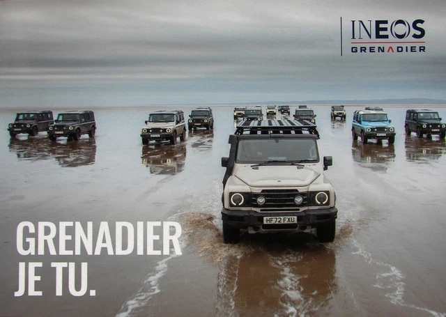 2024 MY INEOS Brochure Grenadier catalogue rare EUR 11,87 - PicClick FR