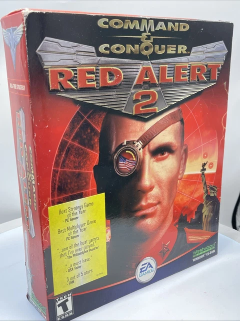 COMMAND AND CONQUER: Red Alert 2 (PC Game) Big Box SEALED $224.75 ...