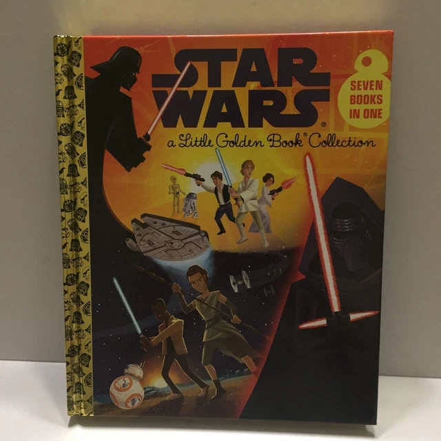 LITTLE GOLDEN BOOK Collection - Seven Star Wars Books in One (Hard ...