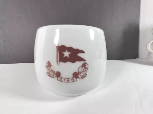 WHITE STAR LINE RMS TITANIC Artifact Replica Mug Tea Coffee Cup £13.26 ...
