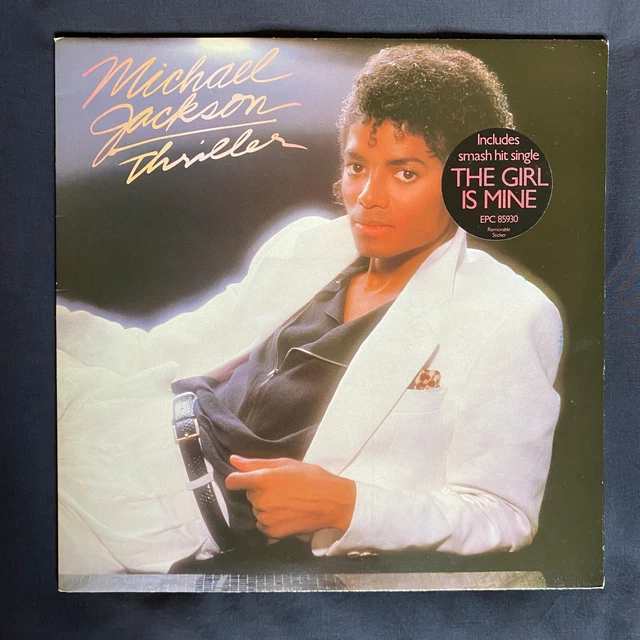 MICHAEL JACKSON THRILLER Gatefold LP Album Vinyl Record 0 EPC 85930 ...