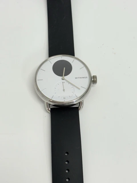 WITHINGS SCANWATCH HYBRID 38mm Edelstahlgehäuse-Silber #2421 EUR 2,99 ...
