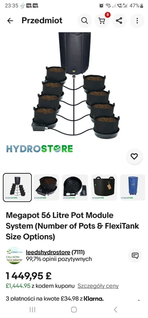 MEGAPOT 56 LITRE Pot Module System (Number of Pots & FlexiTank ) £35.02 ...