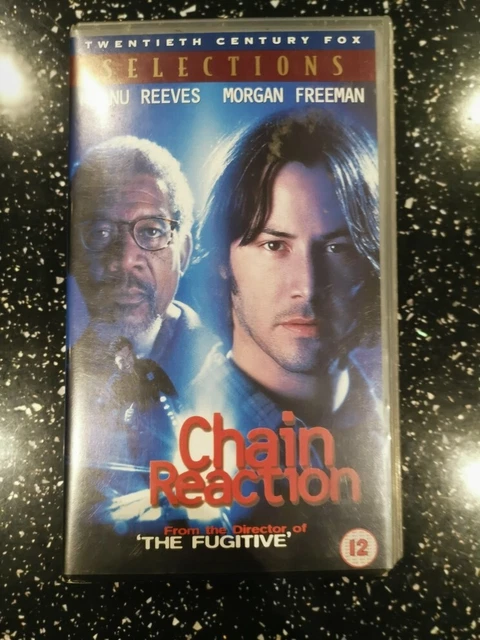 CHAIN REACTION VHS Video Cassette - Keanu Reeves, Rachel Weisz, Morgan ...