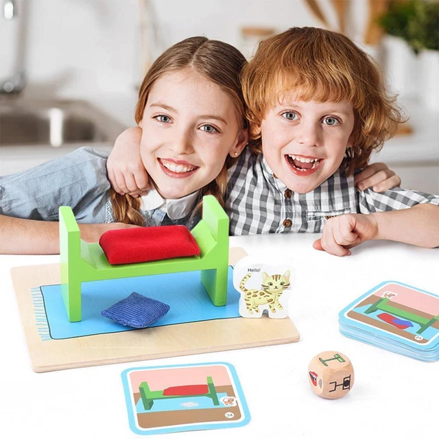 AIDES PÉDAGOGIQUES CARTES D'exercices de Réflexion Assortis Aux Jouets ...