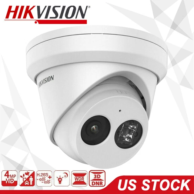 HIKVISION 4MP ACUSENSE POE IP Camera DS-2CD2343G2-IU IR Turret CCTV Network US EUR 121,02 ...